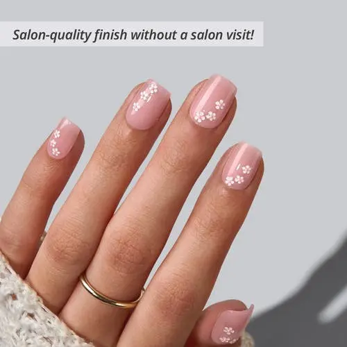 BTARTBOXNAILS Press-on Nails Set Short Square - Petalfall