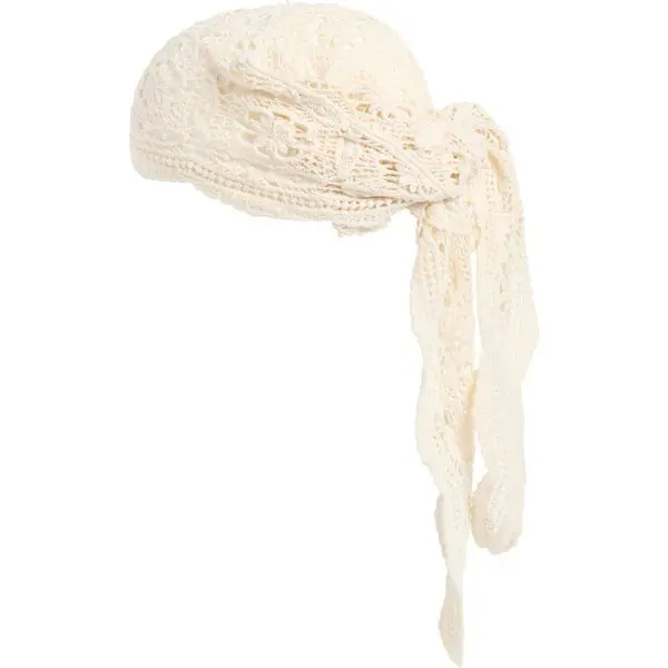 Bp. Crochet Headscarf - Ivory