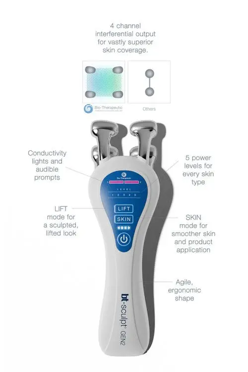 BIO-THERAPEUTIC Bt-sculpt Gen2 Microcurrent Sculpting
