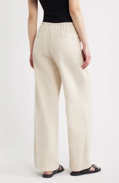 Rag & Bone Claire Cotton Blend Wide Leg Pants