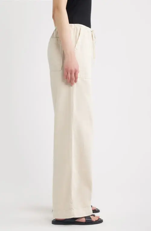 Rag & Bone Claire Cotton Blend Wide Leg Pants