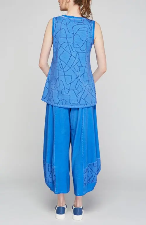 LUUKAA Ryder Devore Cotton Jersey Top