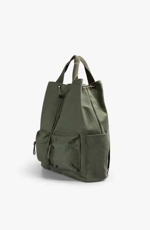 SCALPERS Canvas Drawstring Backpack