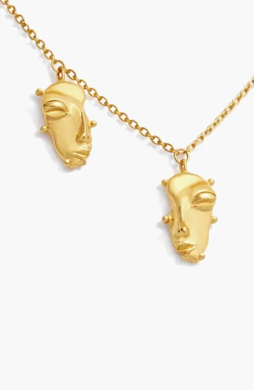 YOJ Visage Mini Charm Necklace