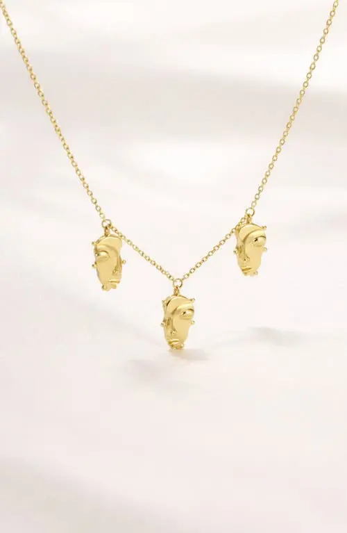 YOJ Visage Mini Charm Necklace