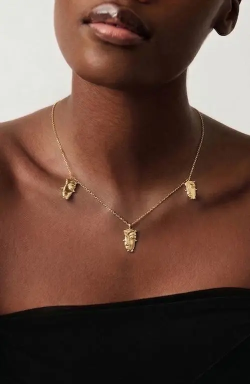YOJ Visage Mini Charm Necklace