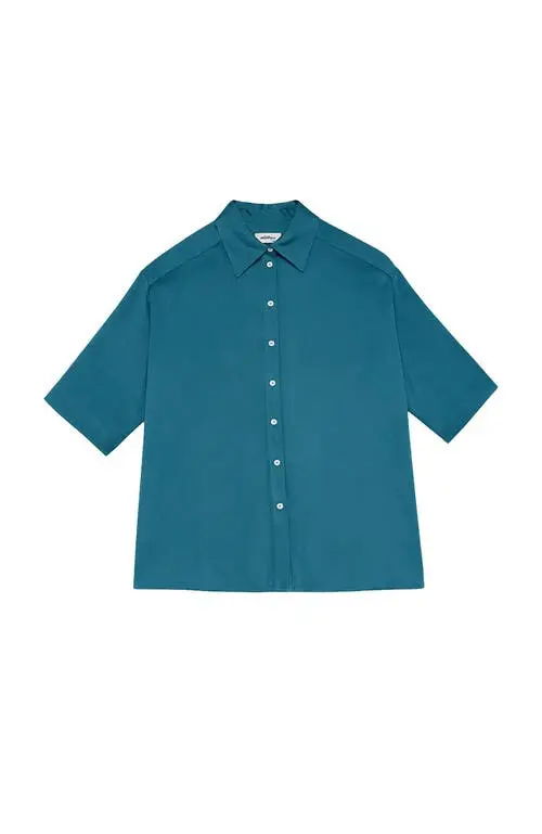OTTOD'AME Viscose Shirt - Blue