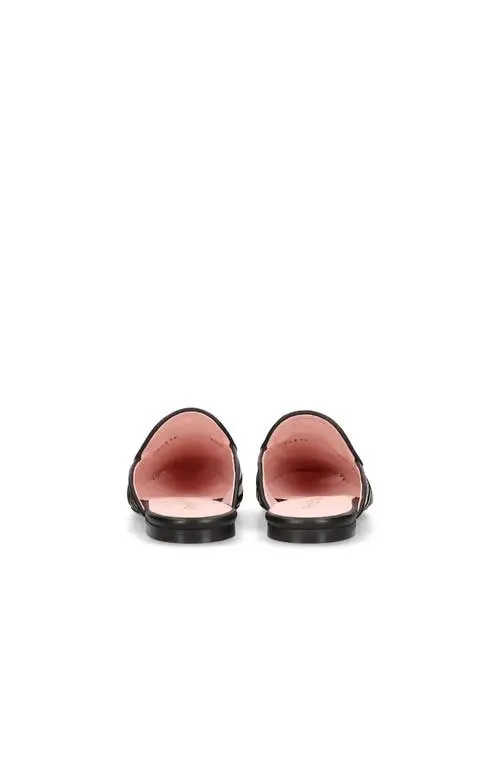 Pretty Ballerinas Round Toe Animal Print Loafer Slide