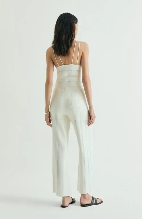 SCALPERS Ribbed Detail Pants