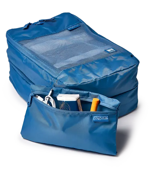JANSPORT Good Latitude Packing Cubes - Elemental Blue