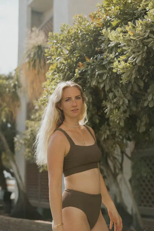 Geode Swimwear Cabo Square Neck Bikini Top