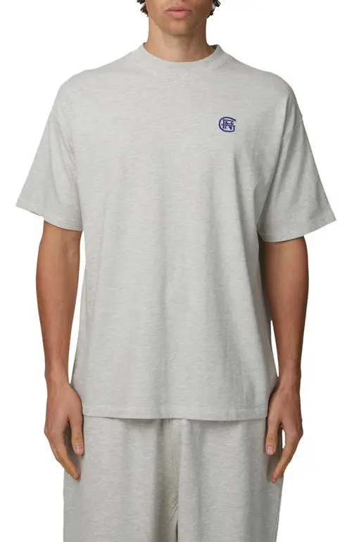 GOOD FOR NOTHING Oversized Halftone T-shirt - Grey