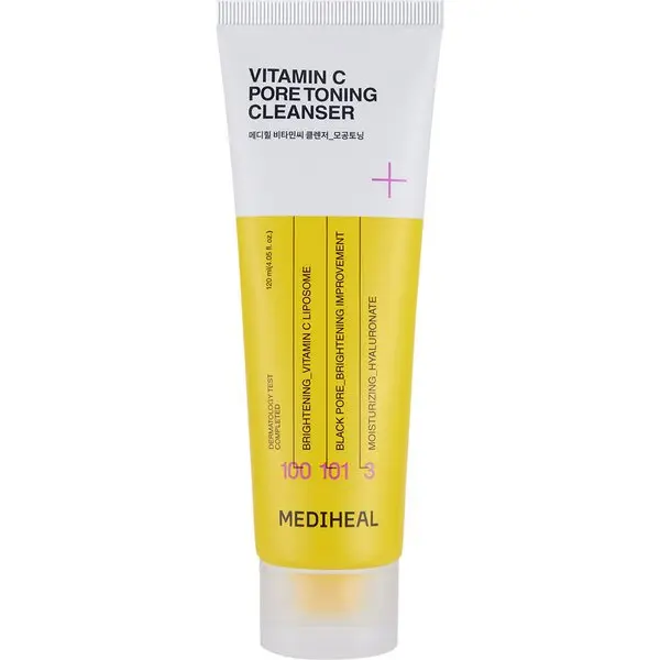 MEDIHEAL Vitamin C Pore Toning Cleanser - Yellow