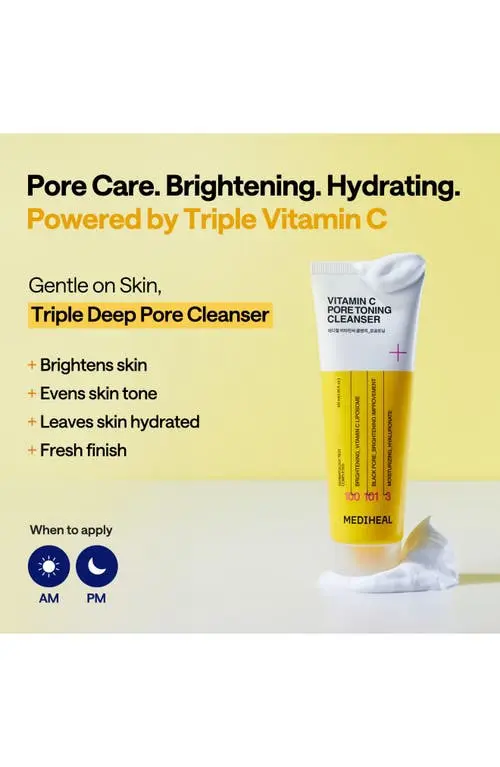 MEDIHEAL Vitamin C Pore Toning Cleanser
