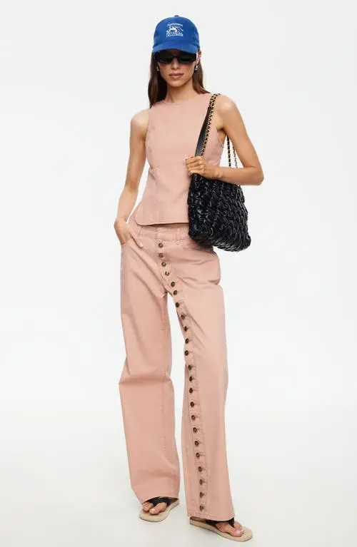 Lioness Harmony Open Back Tank - Rose