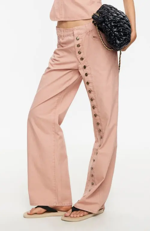 Lioness Penny Cotton Pants - Rose