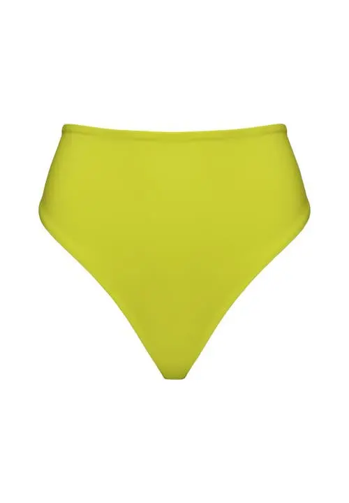 CUUP The Highwaist Swim - Lime
