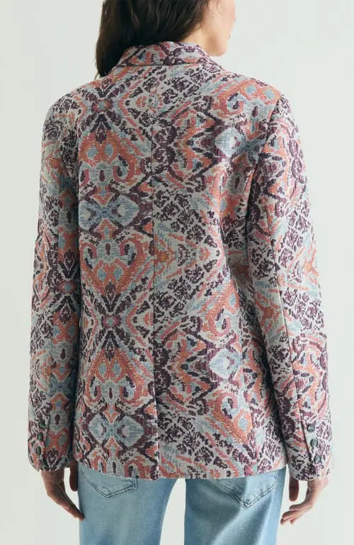 SCALPERS Jacquard Print Blazer
