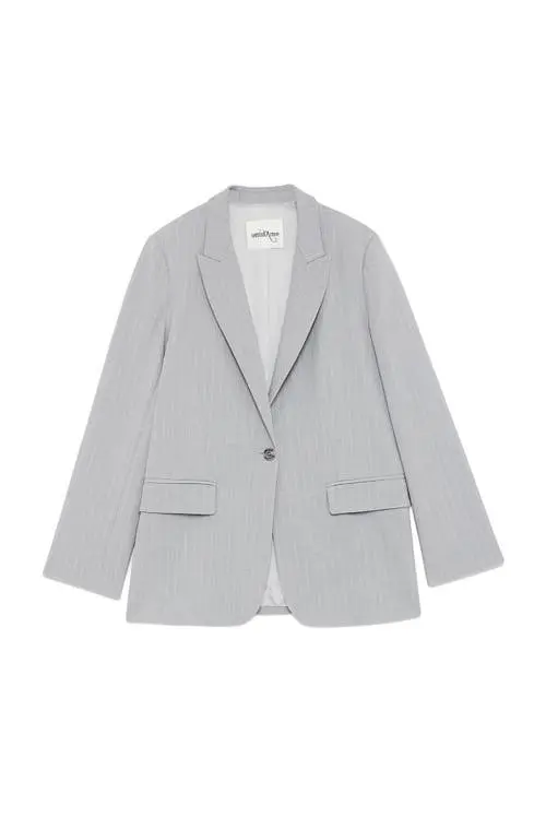OTTOD'AME One-button Pinstriped Jacked