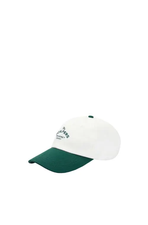SCALPERS Contrast Visor Baseball Cap - Green