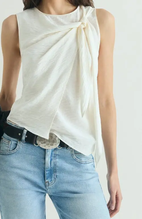 SCALPERS Asymmetrical Knot Top