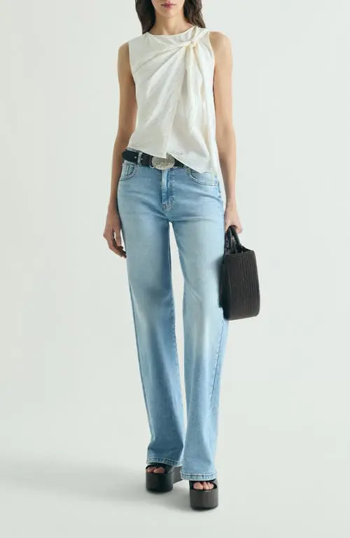 SCALPERS Asymmetrical Knot Top