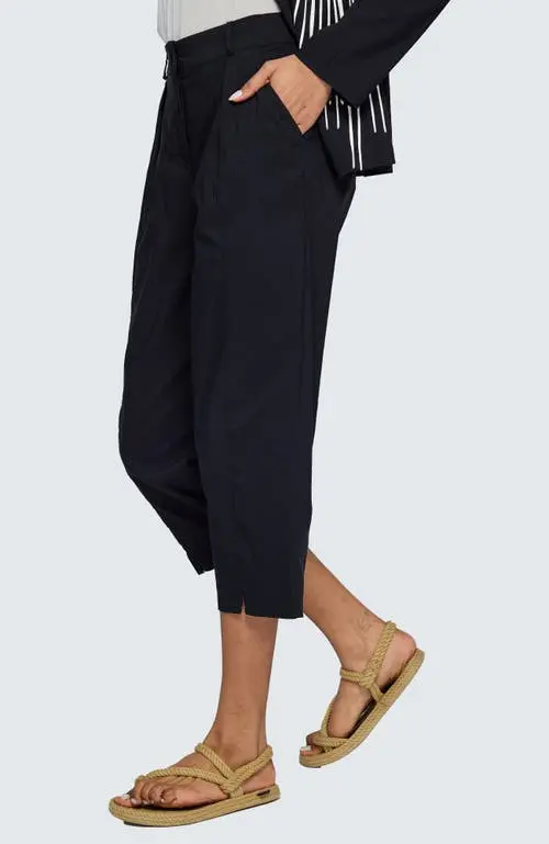 LUUKAA Elara Stretch Linen Cotton Blend Pants