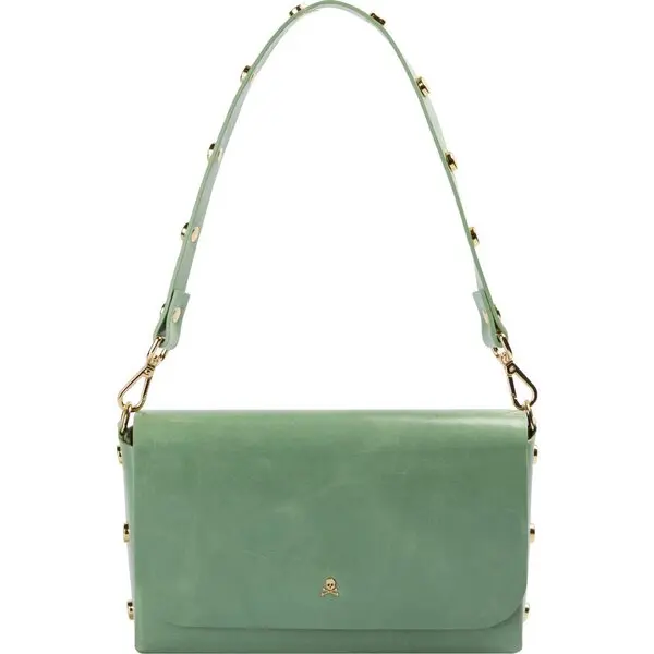 SCALPERS Mini Leather Studs Bag - Mint