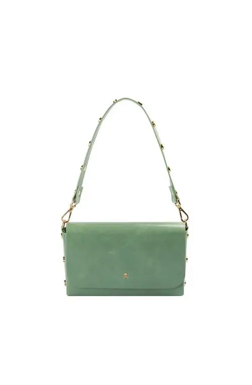 SCALPERS Mini Leather Studs Bag - Mint