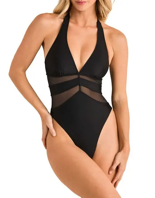 ADORE ME Rikki Swimwear Swim Bodysuit - Black