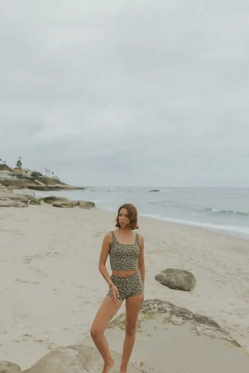 Geode Swimwear Savannah Square Neck Tankini Top