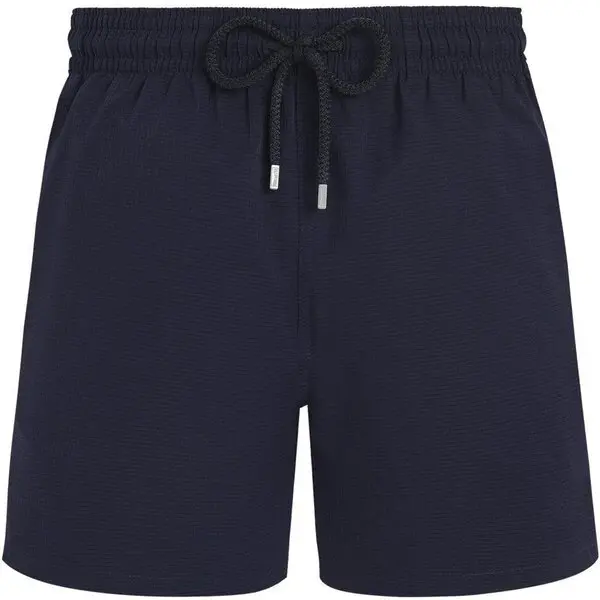 Vilebrequin Micro-perforated Ultra-light Packable Swim Shorts - Navy