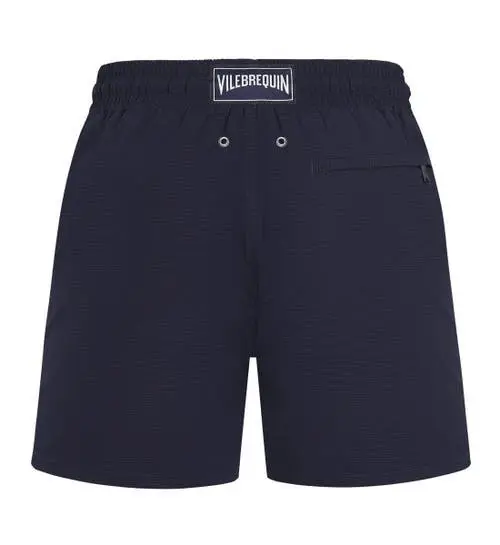 Vilebrequin Micro-perforated Ultra-light Packable Swim Shorts - Navy