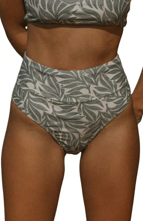 GEODE SWIMWEAR Palma High Waisted Bikini Bottoms