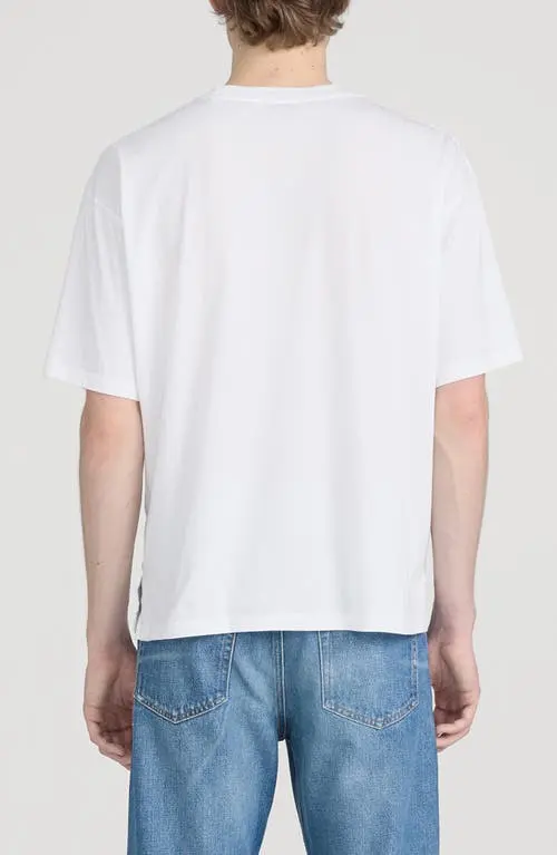 FRAME Relaxed Pima Cotton Pocket T-shirt