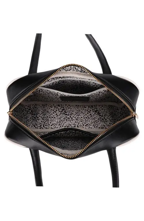MALI + LILI Eko Vegan Leather Shoulder Bag - Black Bone