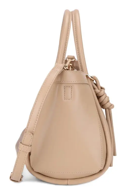 MALI + LILI Mabel Vegan Leather Satchel - Camel