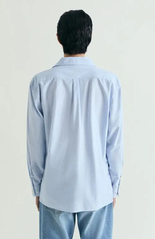 SCALPERS Striped Oxford Shirt
