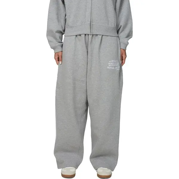 GOOD FOR NOTHING Wide Leg Icarus Joggers - Grey