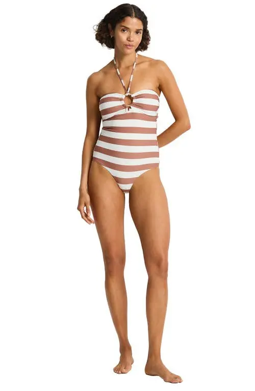 SEA LEVEL Armour Ring One-piece Swimsuit