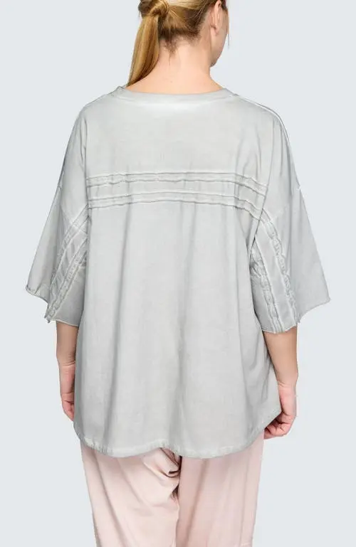 LUUKAA Thalia Garment-dyed Top