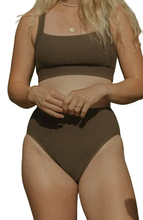 GEODE SWIMWEAR Cabo High Waisted Bottoms