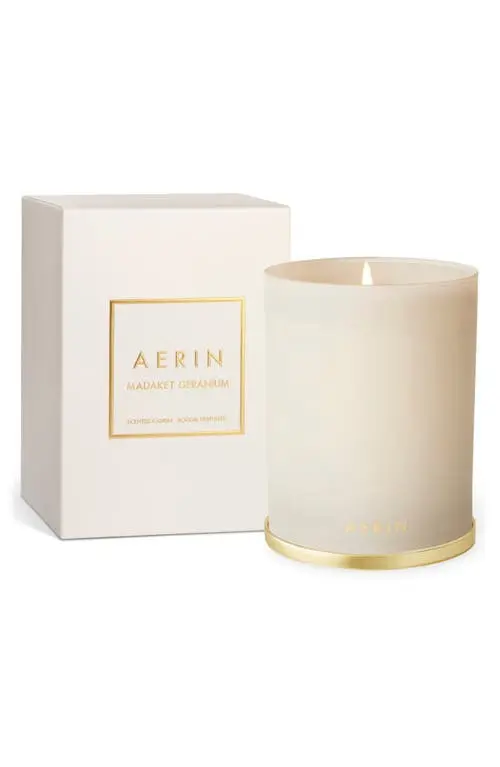 Aerin Madaket Geranium Scented Candle - Cream