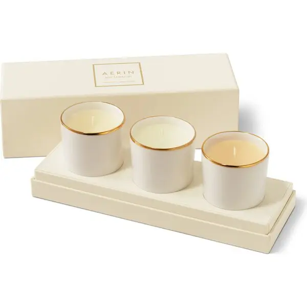 Aerin Mini Candle Set - Cream