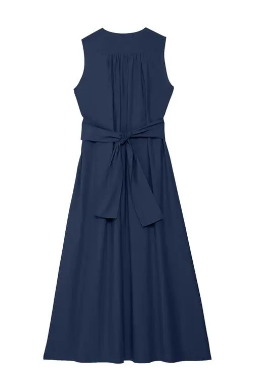 OTTOD'AME Poplin Long Dress