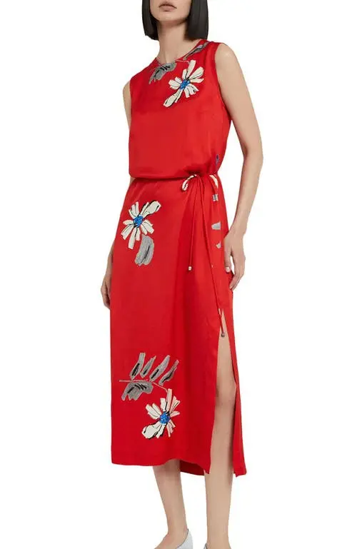 OTTOD'AME Viscose Midi Dress