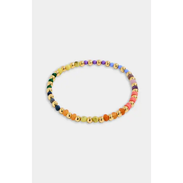 Stella & Dot Kate Gemstone Beaded Bracelet - Multi