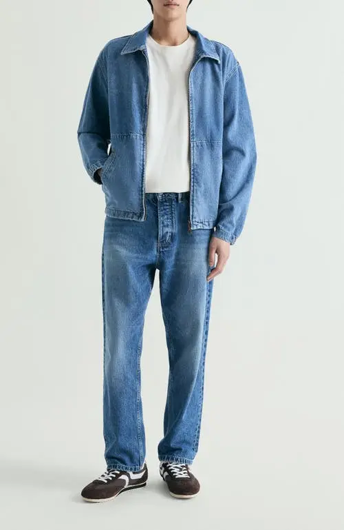 SCALPERS Bomber Jacket With Zipper Closure And Collared Neck