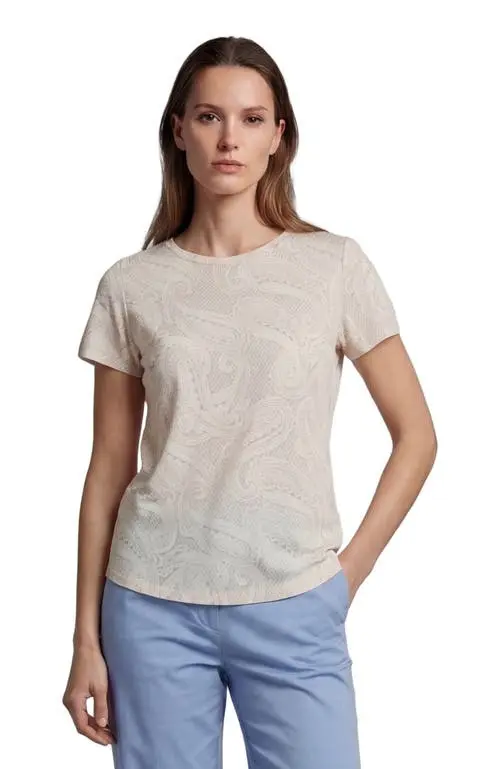 LORDS OF HARLECH Crochet Cap Sleeve Top - Crochet Ivory