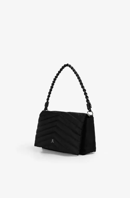 SCALPERS Padded Crossbody Bag - Black